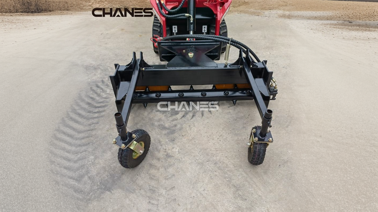 Harley Rake for Mini Skid Steer Loader | Universal Hitch & ODM Available