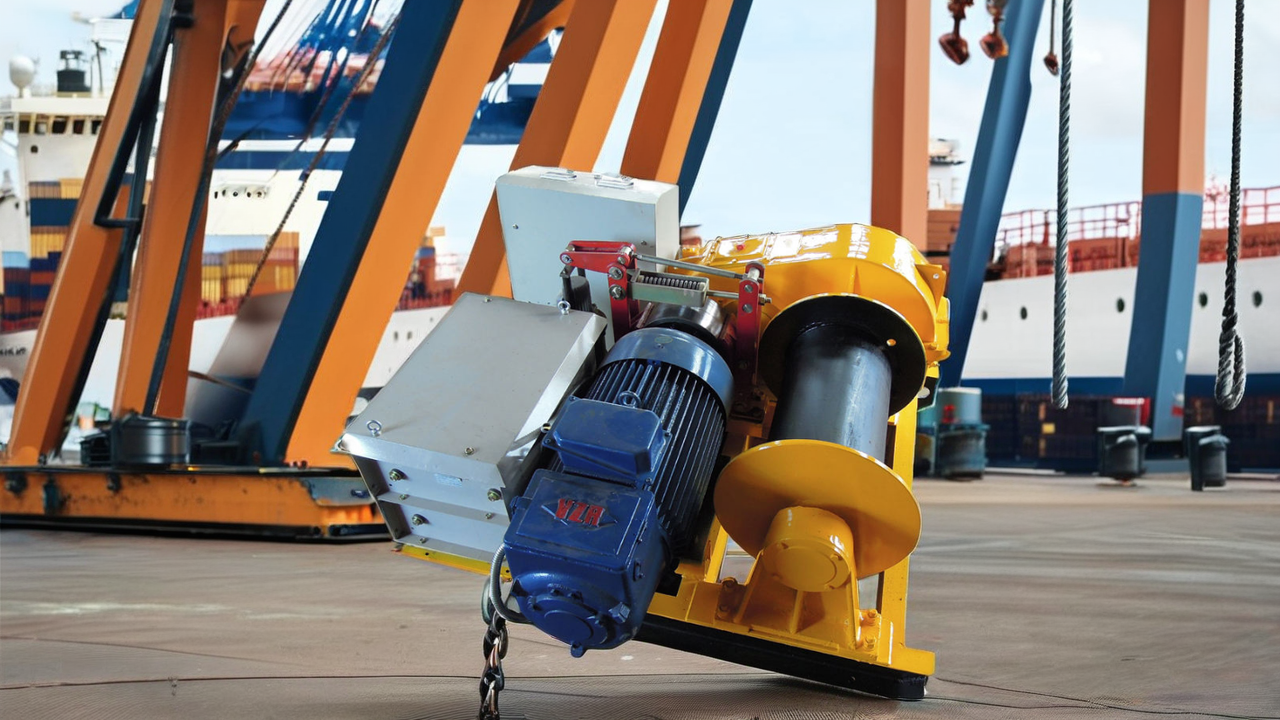 500 Mts Steel Cable WINCH with Push Button Radio Wires Remote Control ...