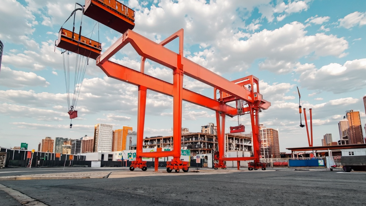 mg Model U Type Gantry Crane 40 Ton 50 Ton 110 Ton Goliath Crane New ...