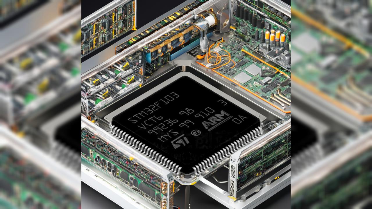 STM32F103VCT6 1.8V~3.6V Microcontroller ICs Microcontroller Board ...