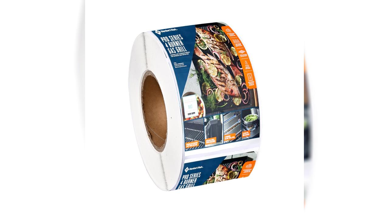 Custom Self-Adhesive Vinyl Stickers Waterproof UV Printed Logo Roll ...